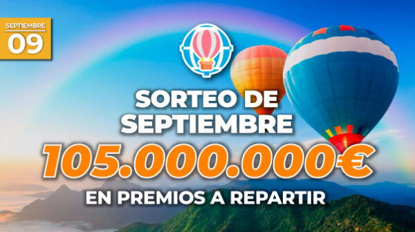 El Sorteo Extraordinario de Septiembre repartirá 105 MILLONES el 9 de ...